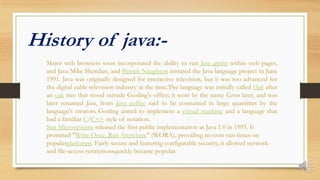 about java | PPTX