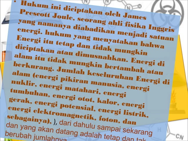 Hukum Kekekalan Energi | PPT