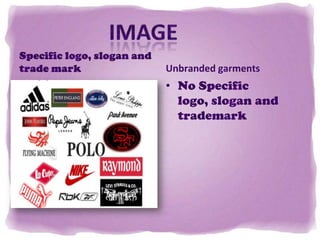 comparison between branded and unbranded stores | PPT