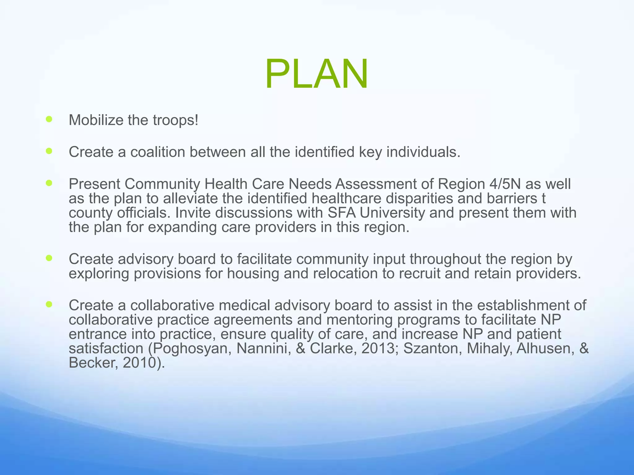 Plan to Maintain and Improve Health for Community | PPTX | Health ...