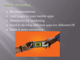 internet marketing recommendation | PPT