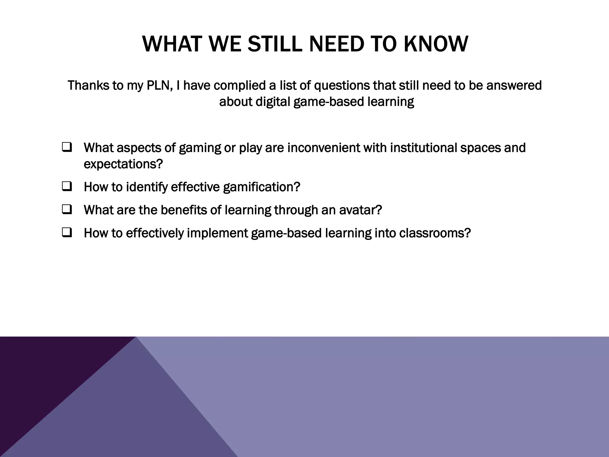 Game-based Learning | PPTX