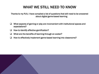 Game-based Learning | PPTX