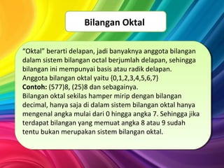 Presentation1 sistem bilangan | PPT