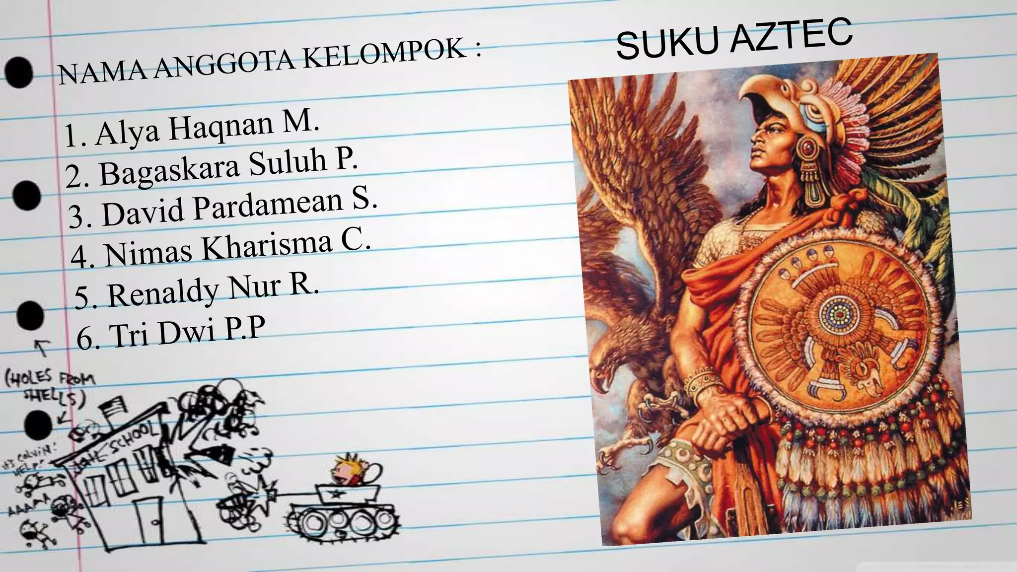 PERADABAN SUKU AZTEC SMAN 1 GLAGAH | PPTX