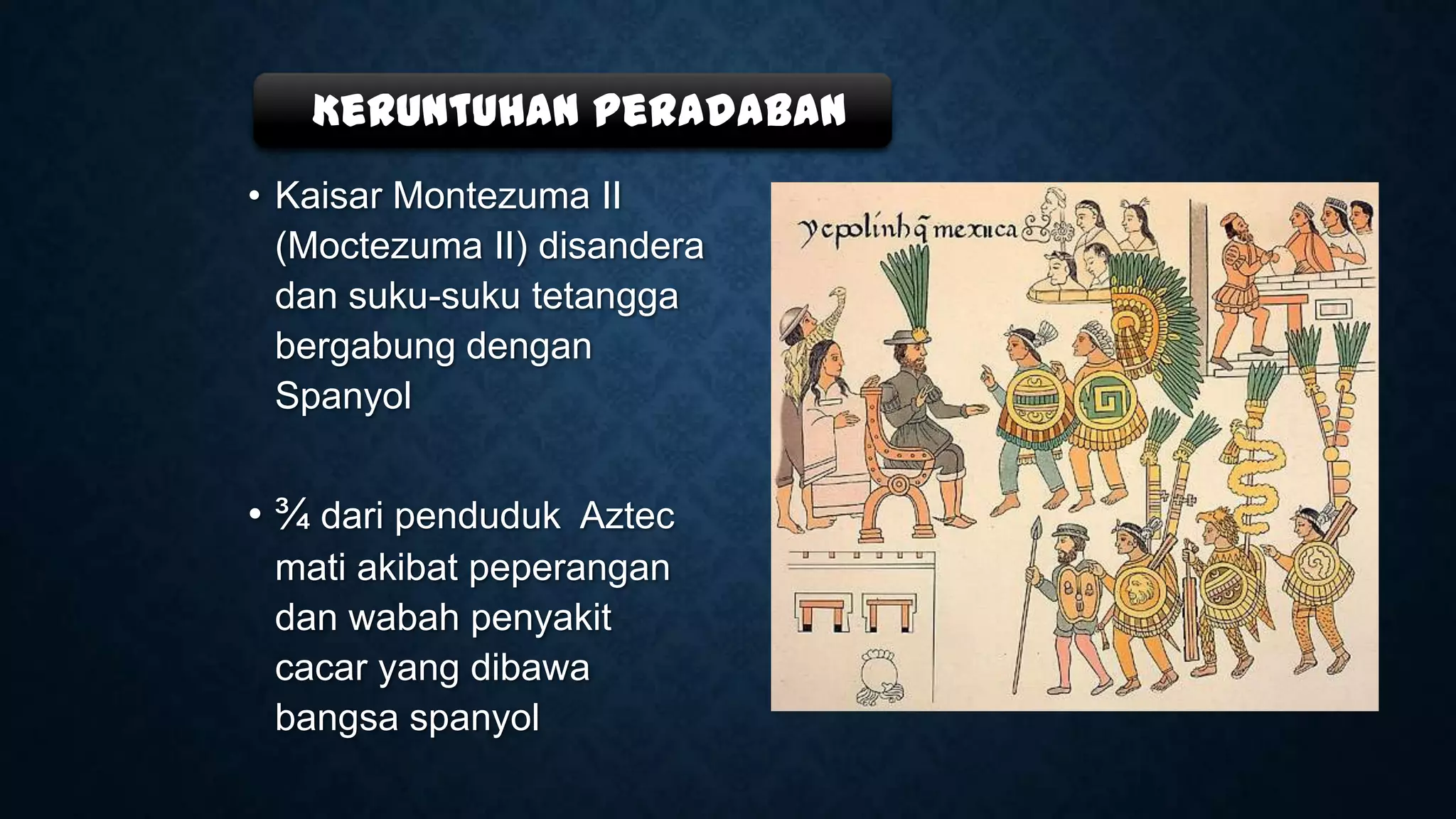 PERADABAN SUKU AZTEC SMAN 1 GLAGAH | PPTX