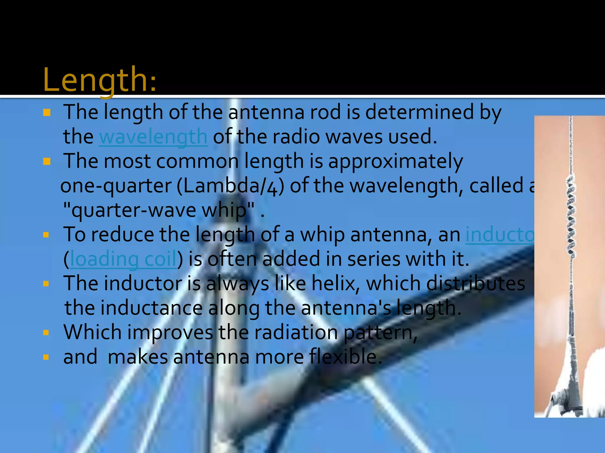 Whip Antenna | PPTX