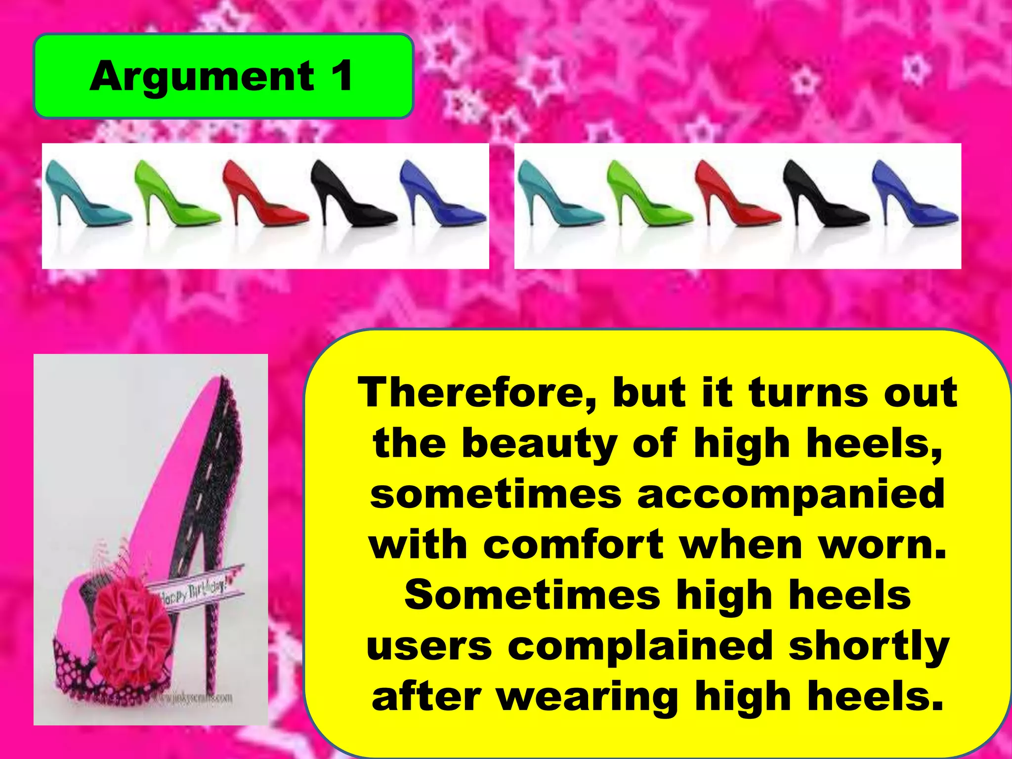 the negative effects of high heels | PPT