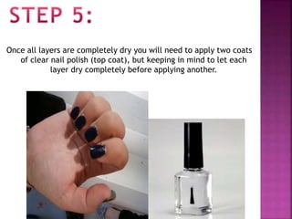 how to apply nail polish | PPTX