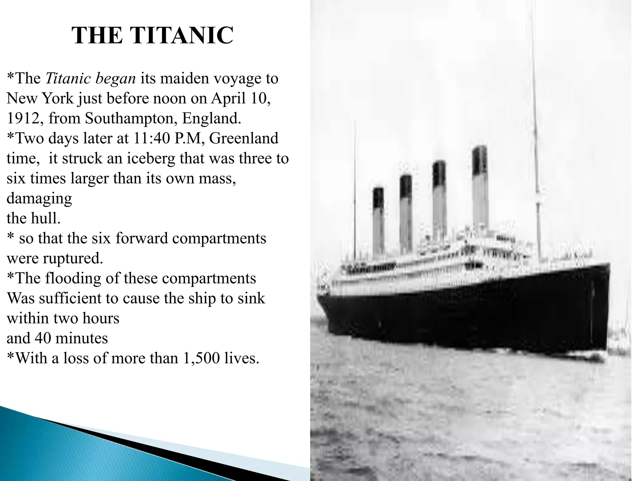 TITANIC'S ETHICAL CASE STUDY | PPTX