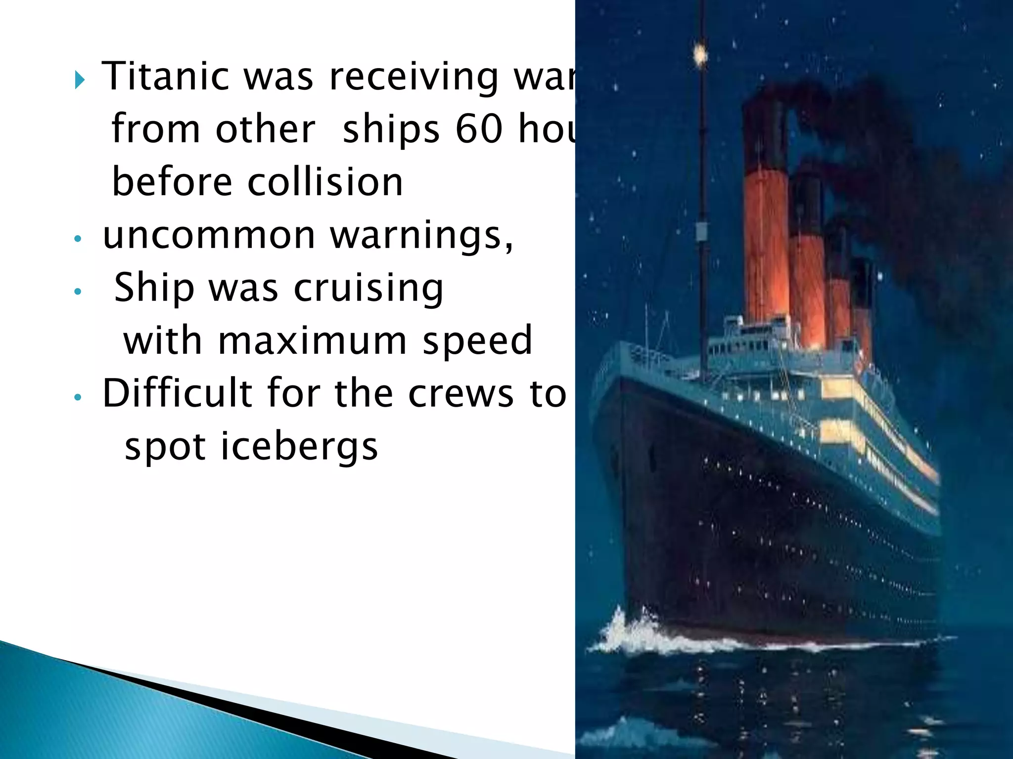 TITANIC'S ETHICAL CASE STUDY | PPTX