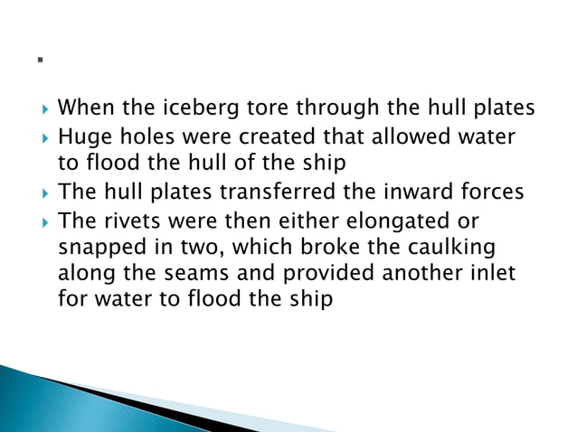 TITANIC'S ETHICAL CASE STUDY | PPTX | Cruises | Travel Type