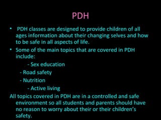 PDHPE Presentation | PPT
