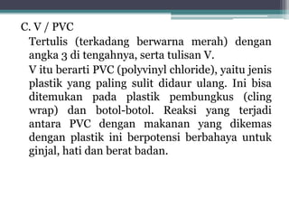 pengolahan limbah plastik | PPTX