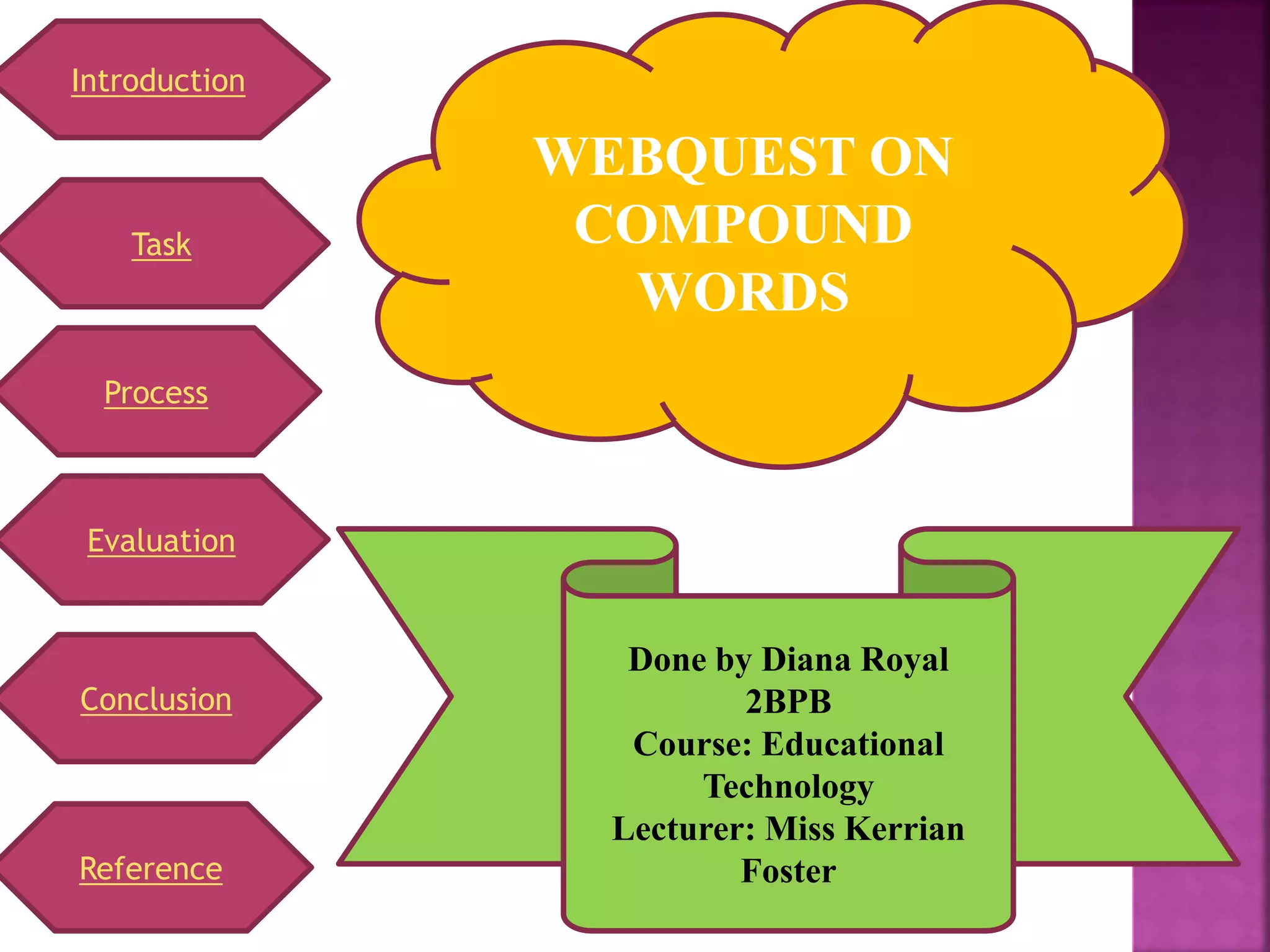 Presentation on Compound Words | PPT