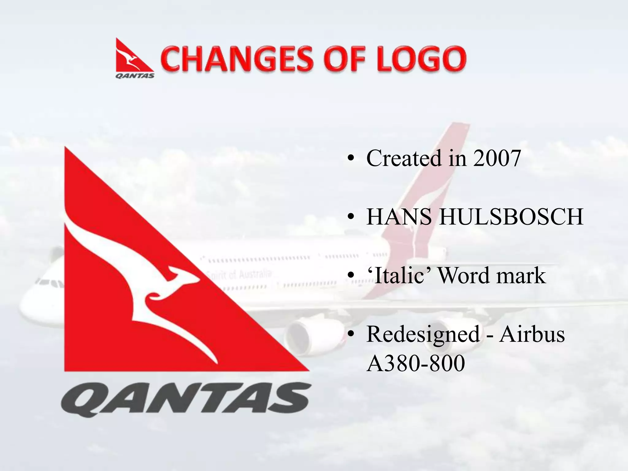 LOGO - QANTAS AIRLINES | PPTX