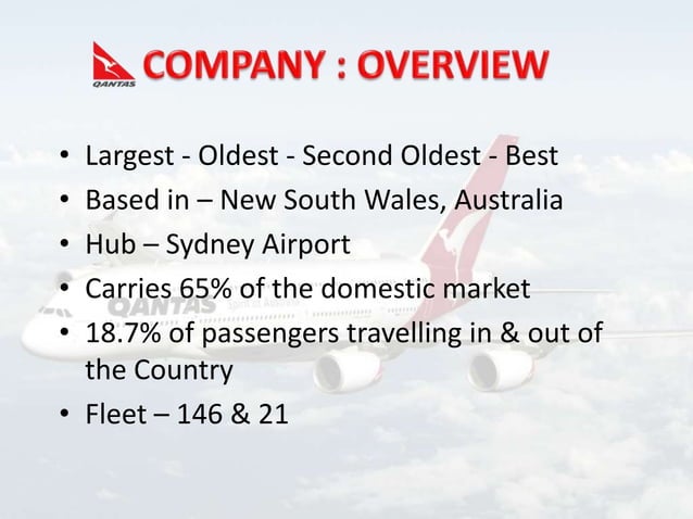 LOGO - QANTAS AIRLINES | PPTX