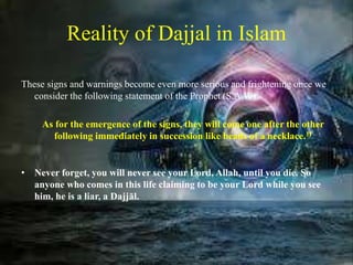 ANTI CHRIST in ISLAM | PPTX