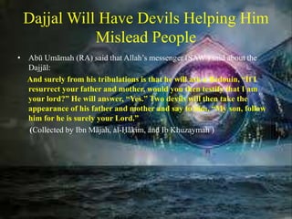 Dajjal In Islam Description