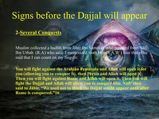 Dajjal Signs Of Qiyamah