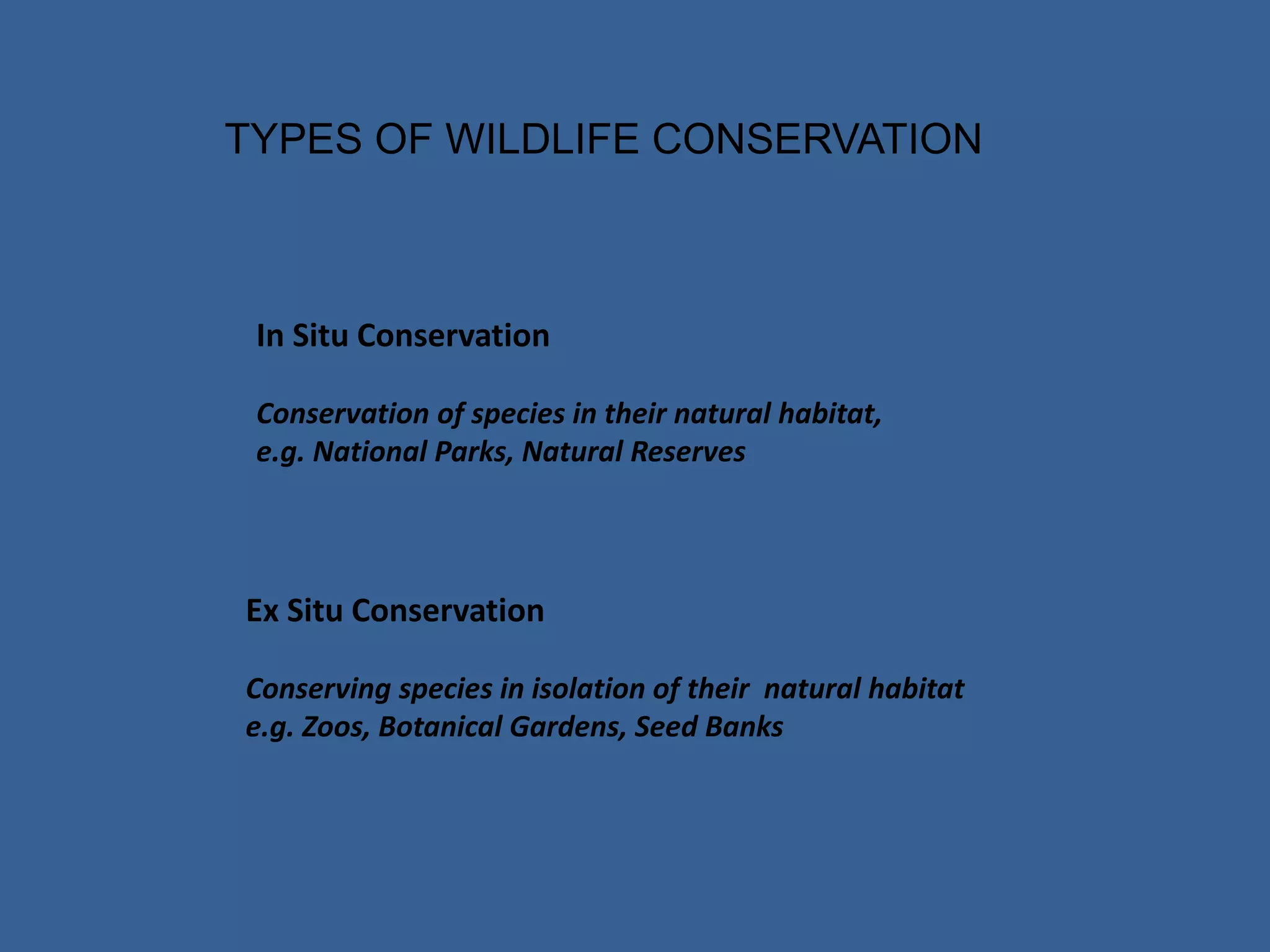A BRIEF OVERVIEW ON WILDLIFE MANAGEMENT | PPTX