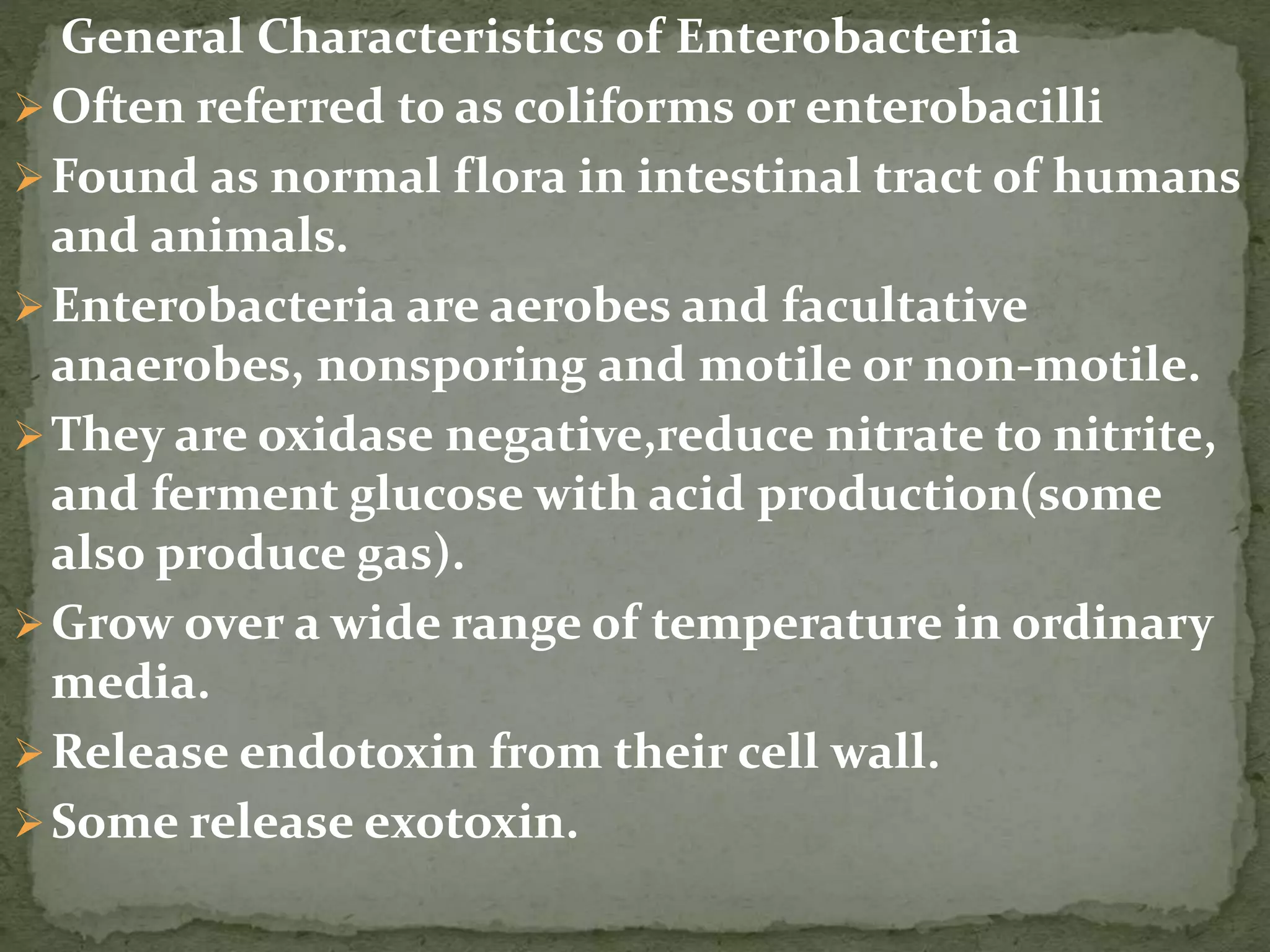 gram negative rods, entrobacteria | PPTX