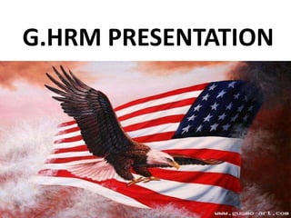 HRM IN USA | PPTX