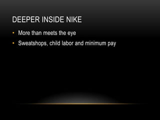 Nike Controversy | PPTX