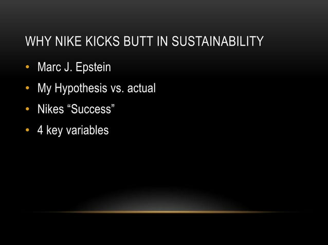 Nike Controversy | PPTX | Apparel Industry | Industries