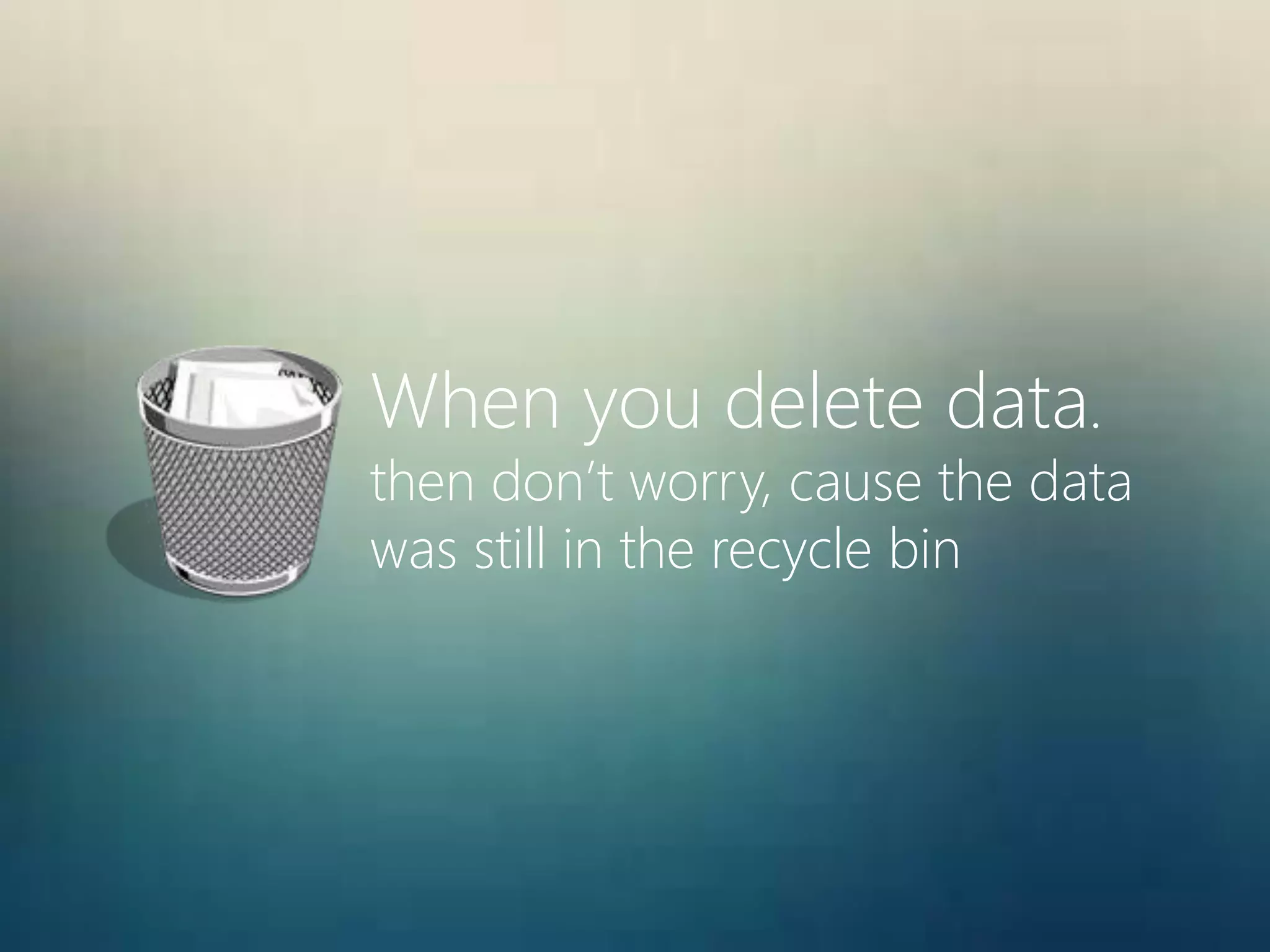 PROCEDURE TEXT | How To Restore Data | English Task | PPTX