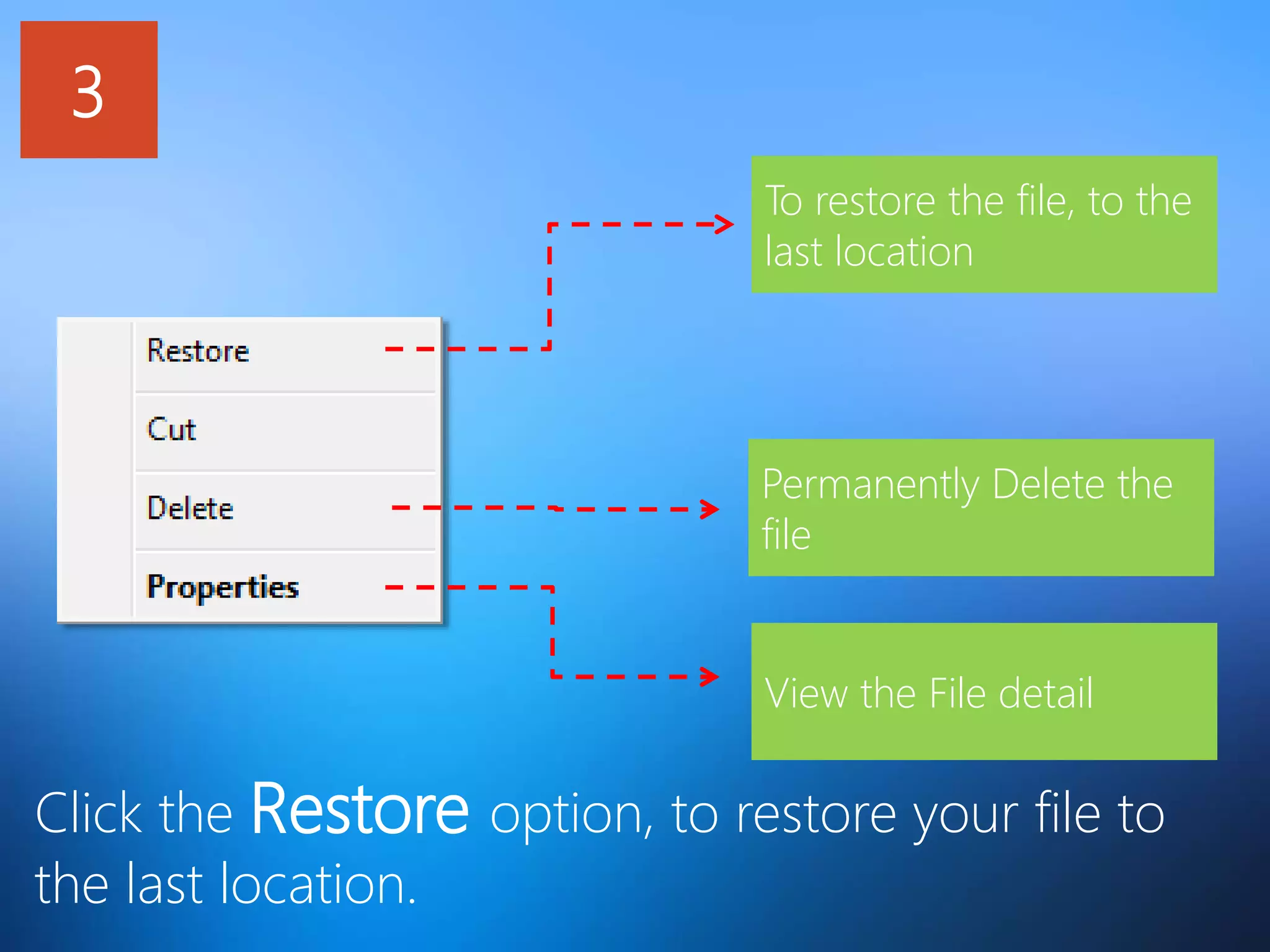 PROCEDURE TEXT | How To Restore Data | English Task | PPTX