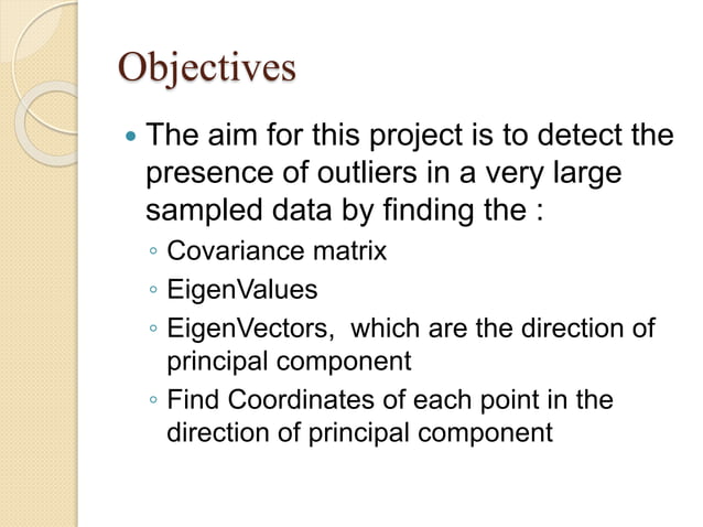 Anomaly Detection Via PCA | PPT Anomaly Detection Via PCA | PPT