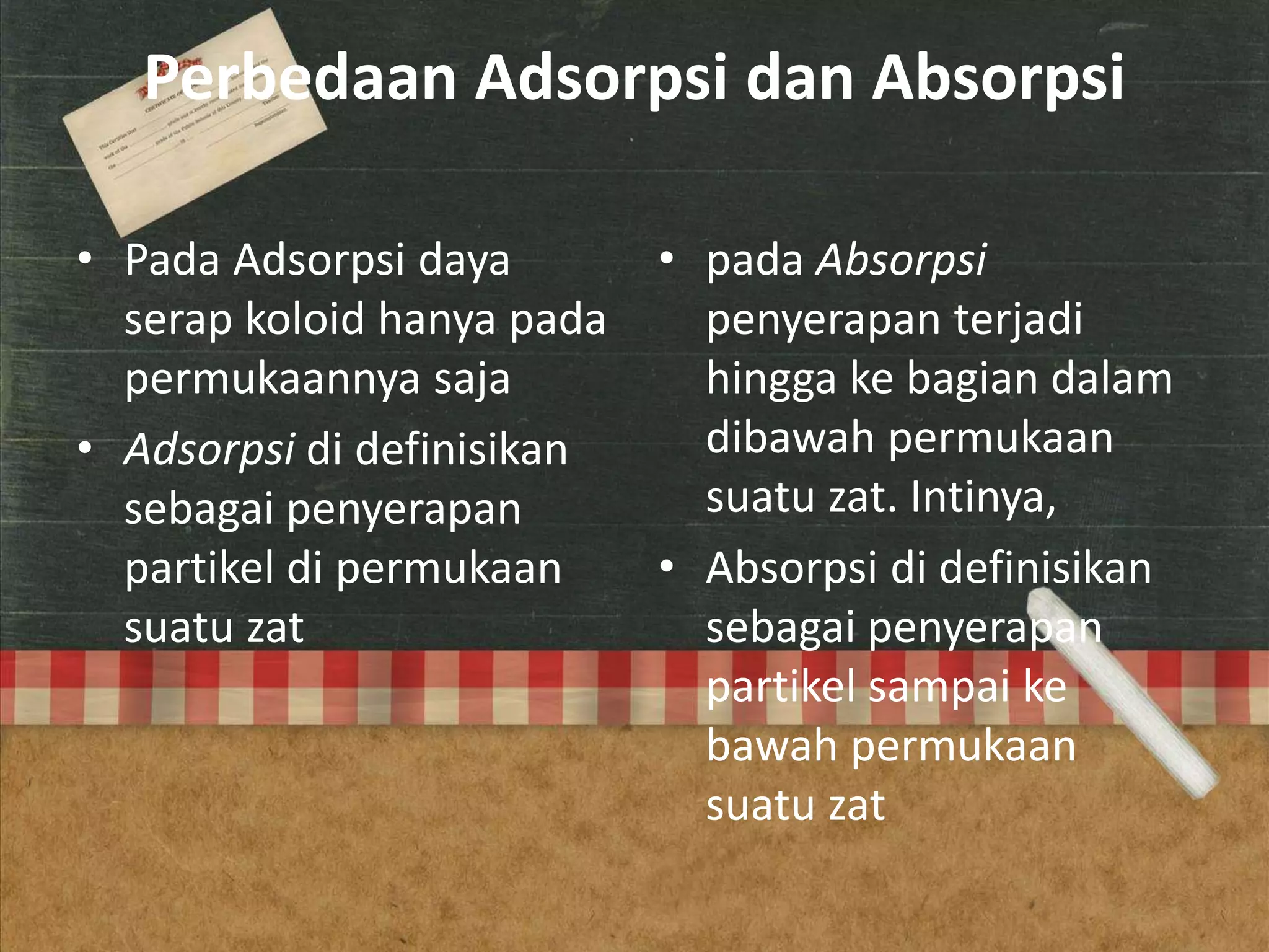 koloid adsorpsi dan koagulasi | PPTX