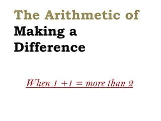 Synergy or Math? | PPT