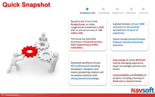 Navigators Software - Company Profile | PPT