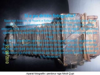 Aparati fotografik | PPTX