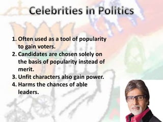 Scenario of indian politics | PPTX