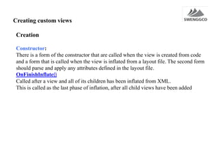 Android Custom Views | PPTX
