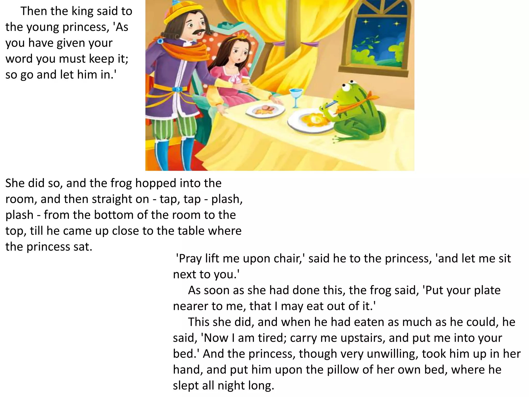 PPT The Frog Prince | PPTX