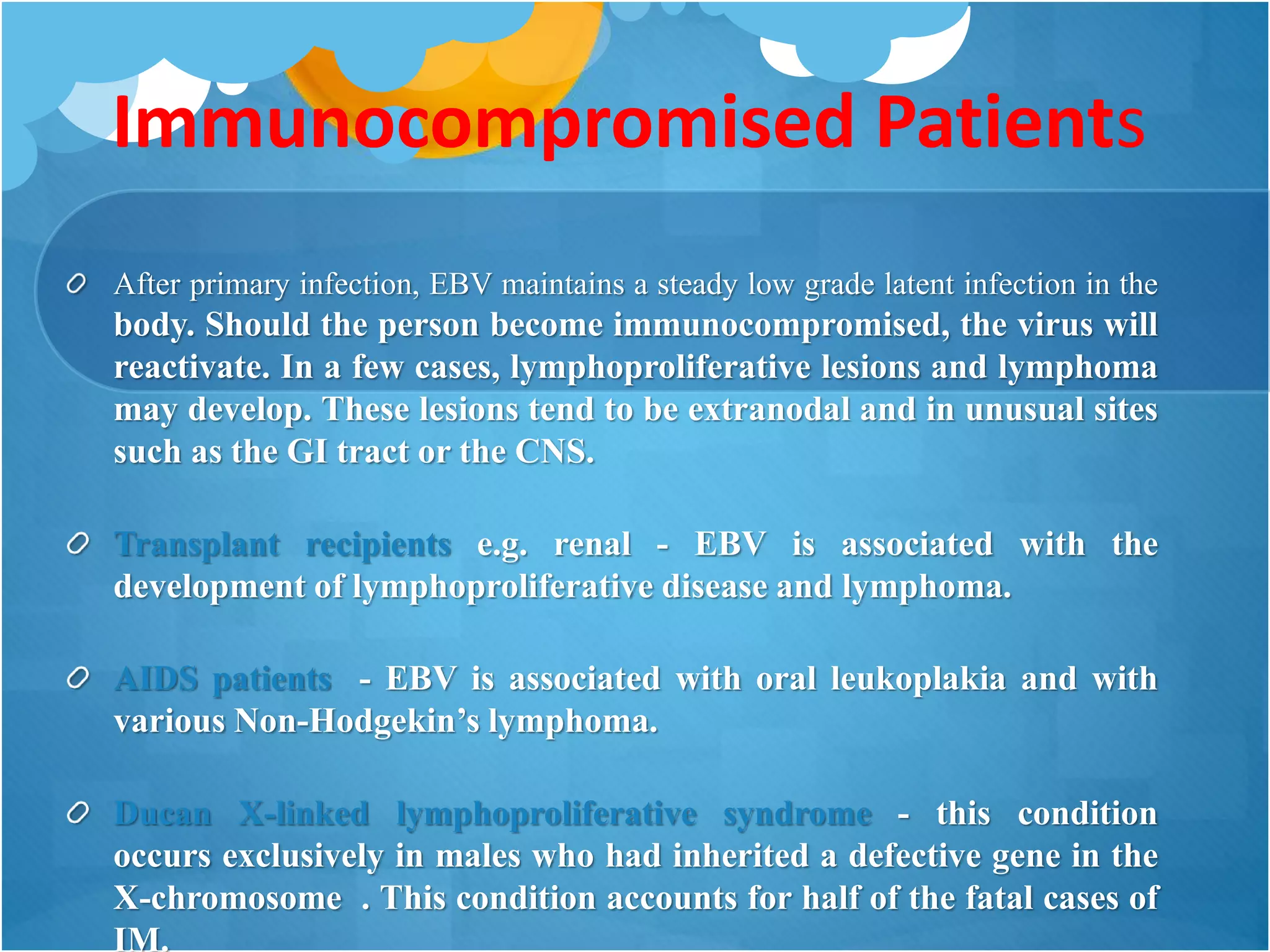 Epstein-Barr Virus | PPTX