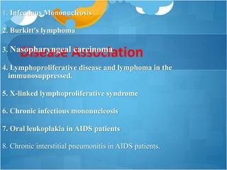Epstein-Barr Virus | PPTX