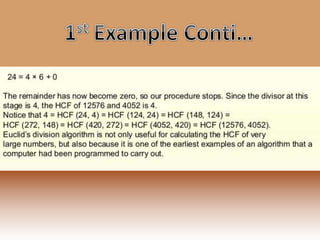 Euclid Division Lemma | PPTX