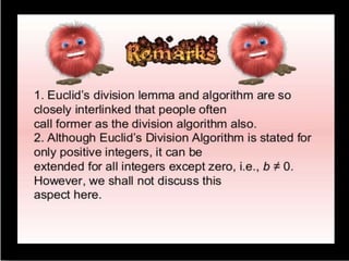 Euclid Division Lemma | PPTX
