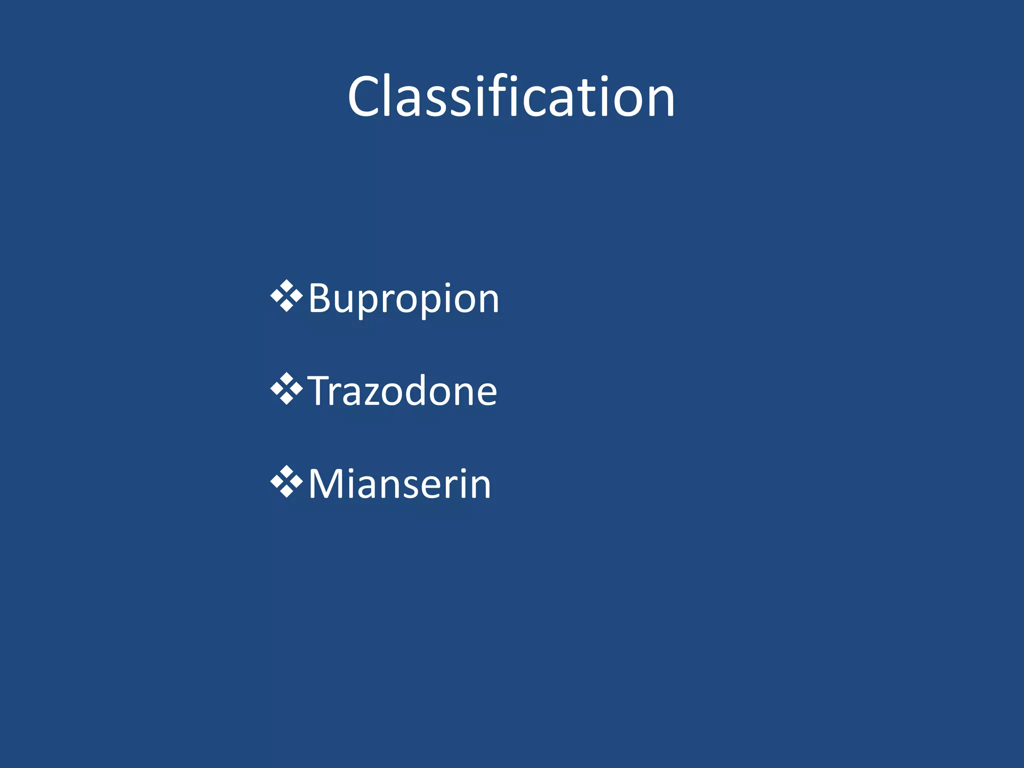 ANTIDEPRESSANTS | PPTX