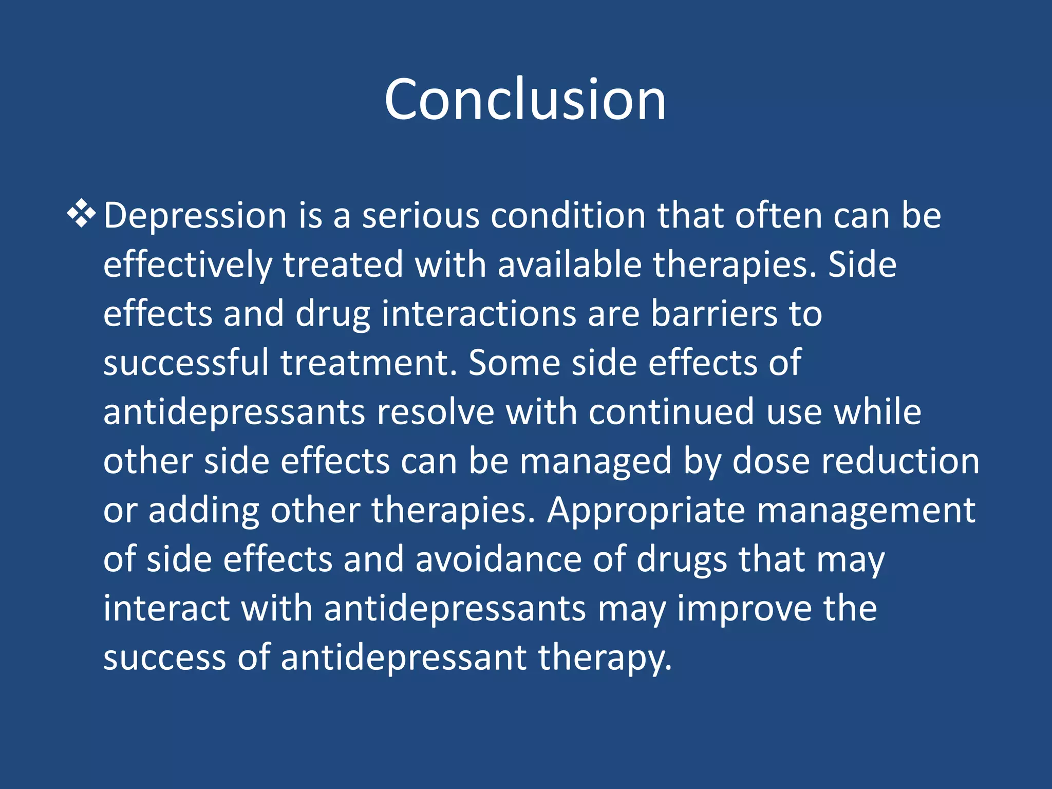 ANTIDEPRESSANTS | PPTX