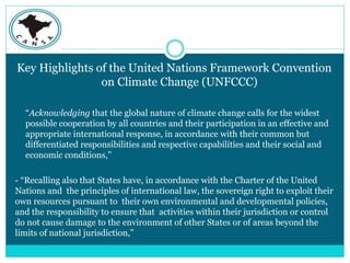 Understanding UNFCCC Legal Principles | PPT