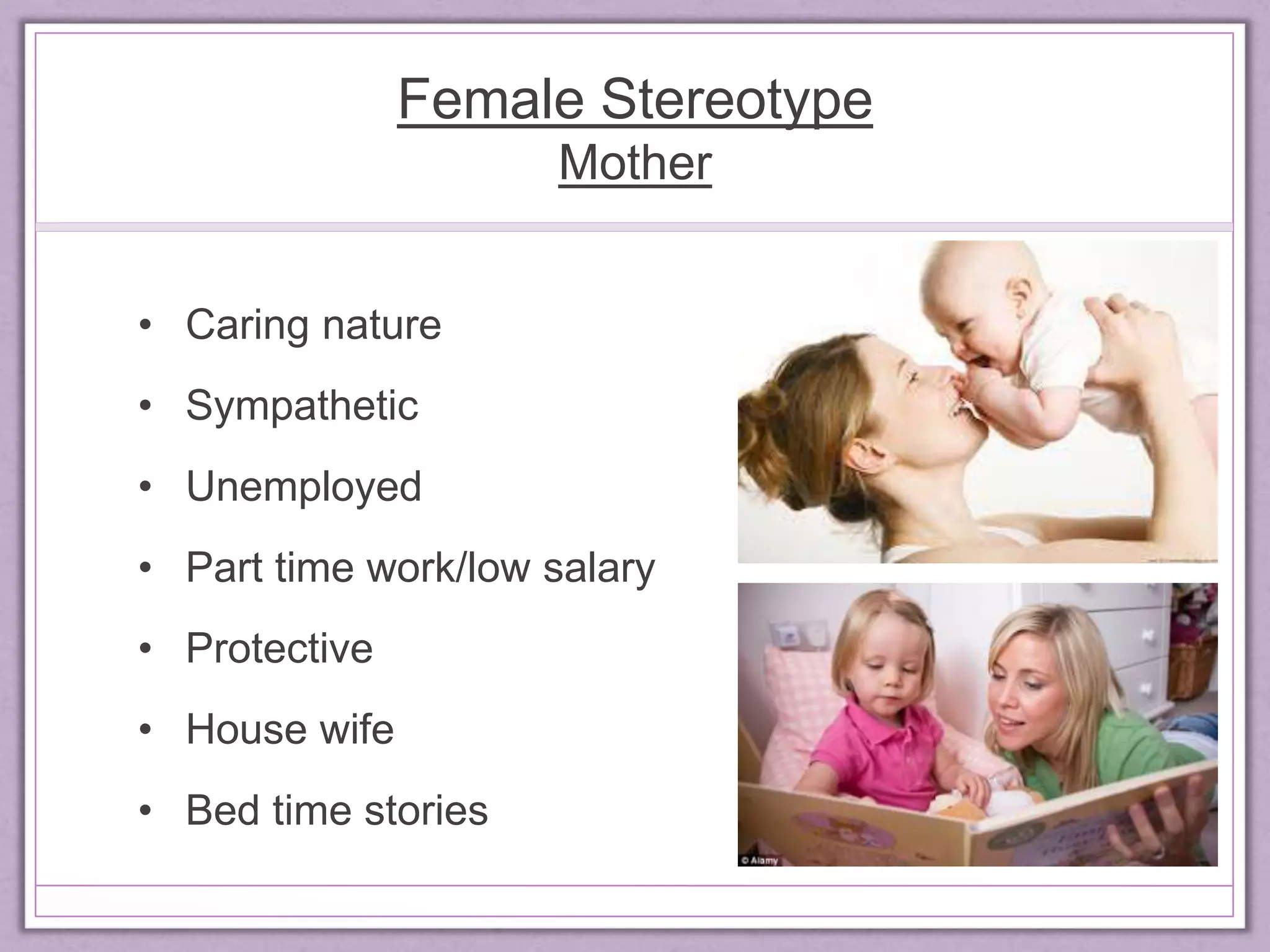 Female stereotypes | PPT