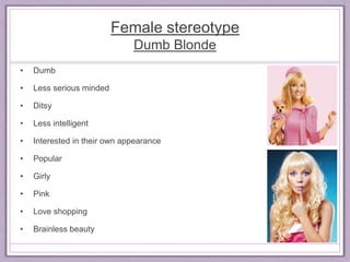 Female stereotypes | PPT