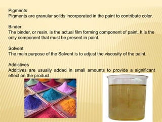 raw materials for designers and enginers | PPTX | Painting | Arts and ...