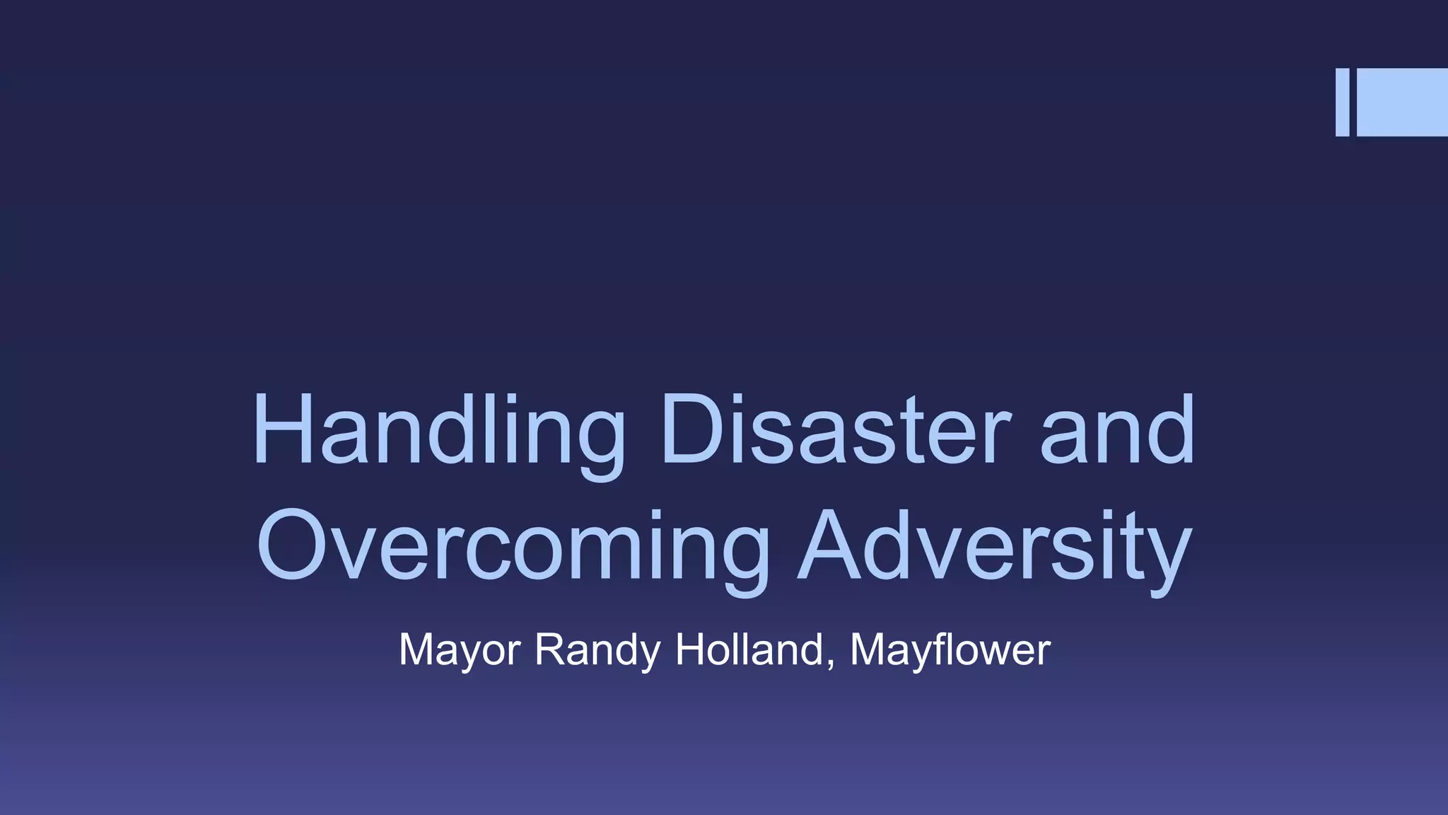Handling Disaster and Overcoming Adversity | PPTX | First Aid | Injuries